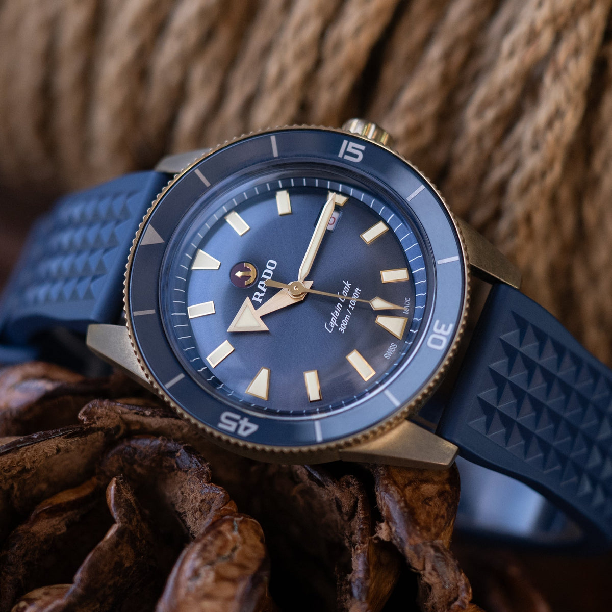 About Rado Captain Cook Bronze R32504205 | Strapcode Watch Bands