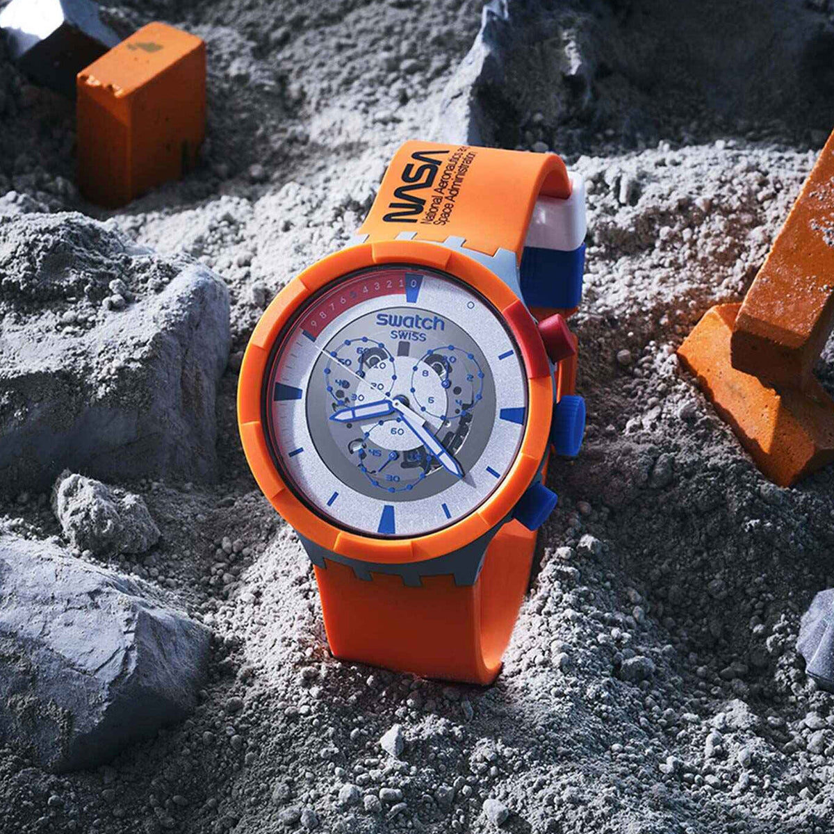 Swatch & NASA Bioceramic Space Watch Collection | Strapcode