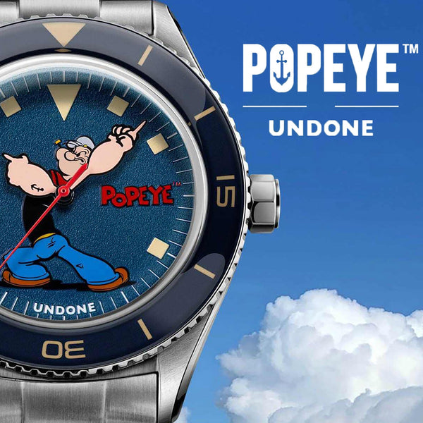 Undone Popeye El Capitan Watch, One Of The Most Popular Undone Models ...