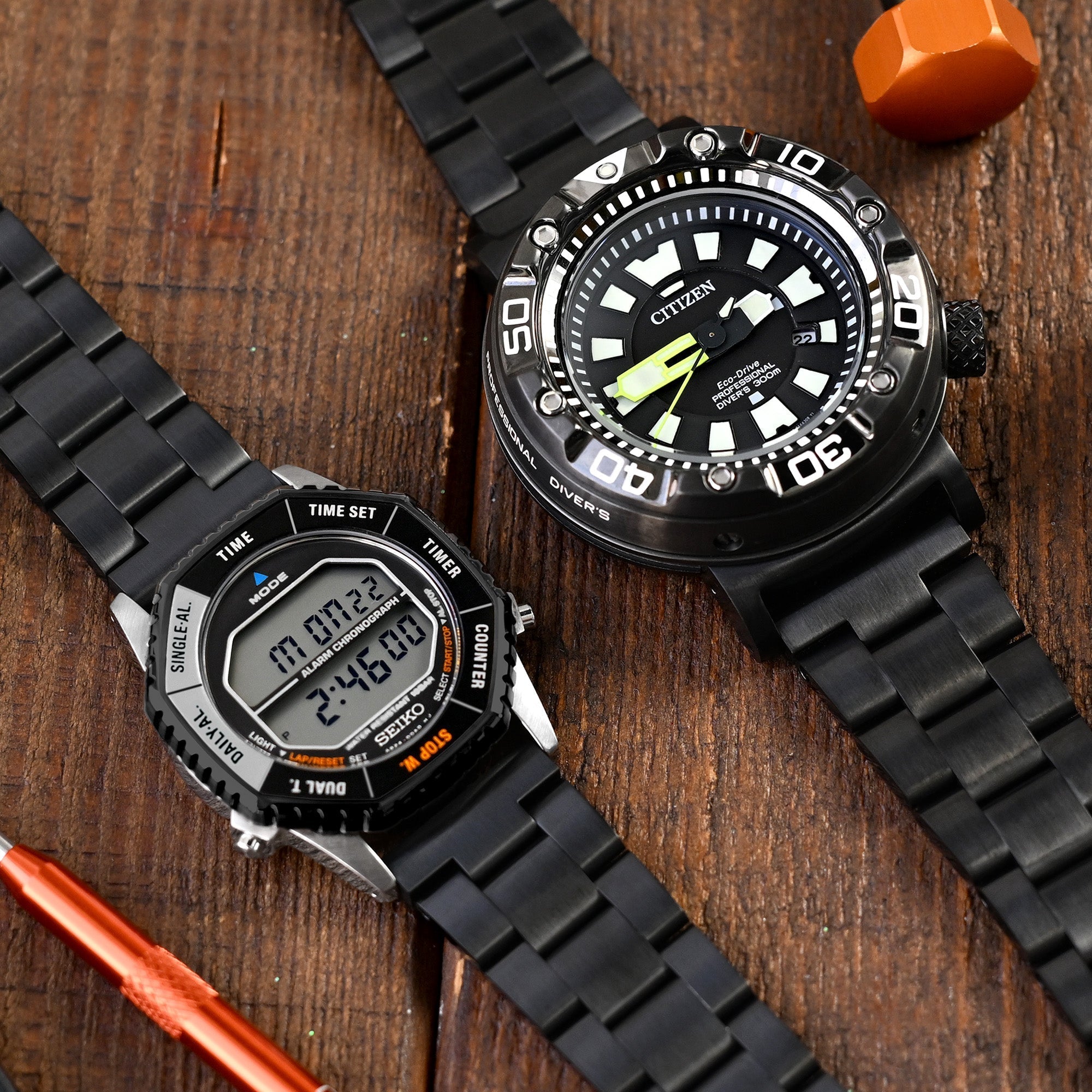 PVD vs DLC Coatings, Which Watch Band is the Best for a Black watch ...