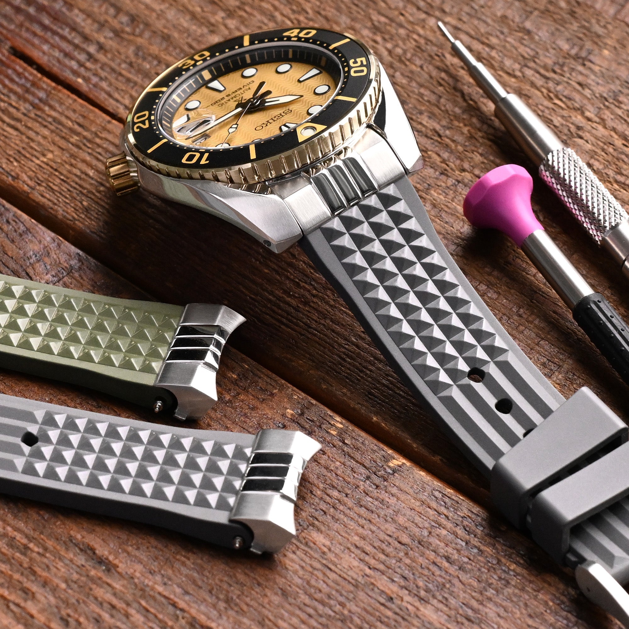 Grey Watch Straps | Grey Watch Bands & Replacements | Strapcode