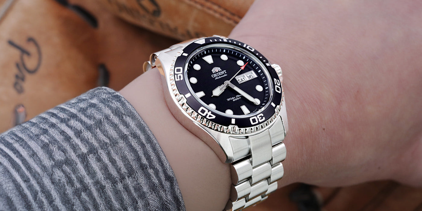 Orient Ray 2 Curved End Replacement Watch Bracelet Watch Band - Strapcode