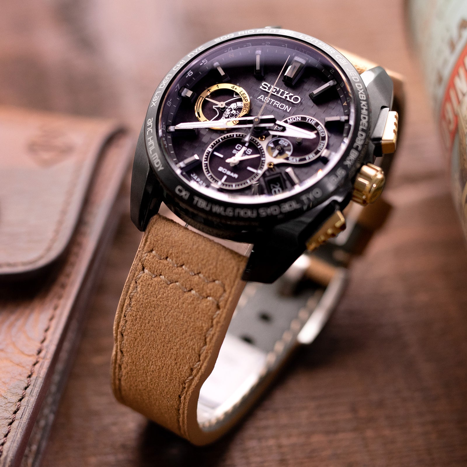 20, 21, 22mm Alcantara Fabric Quick Release Watch Bands | Strapcode
