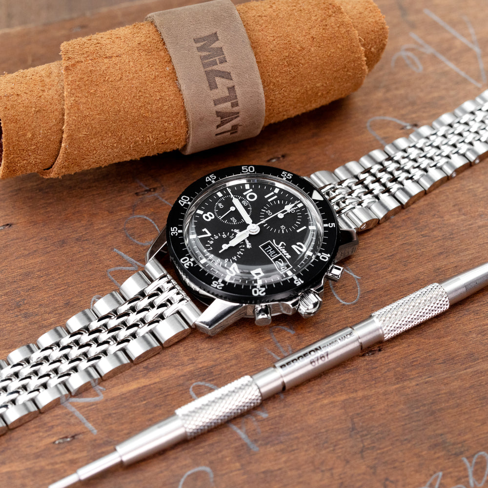 Straight End 18mm 19mm 20mm Goma BOR QR Watch Bands | Strapcode