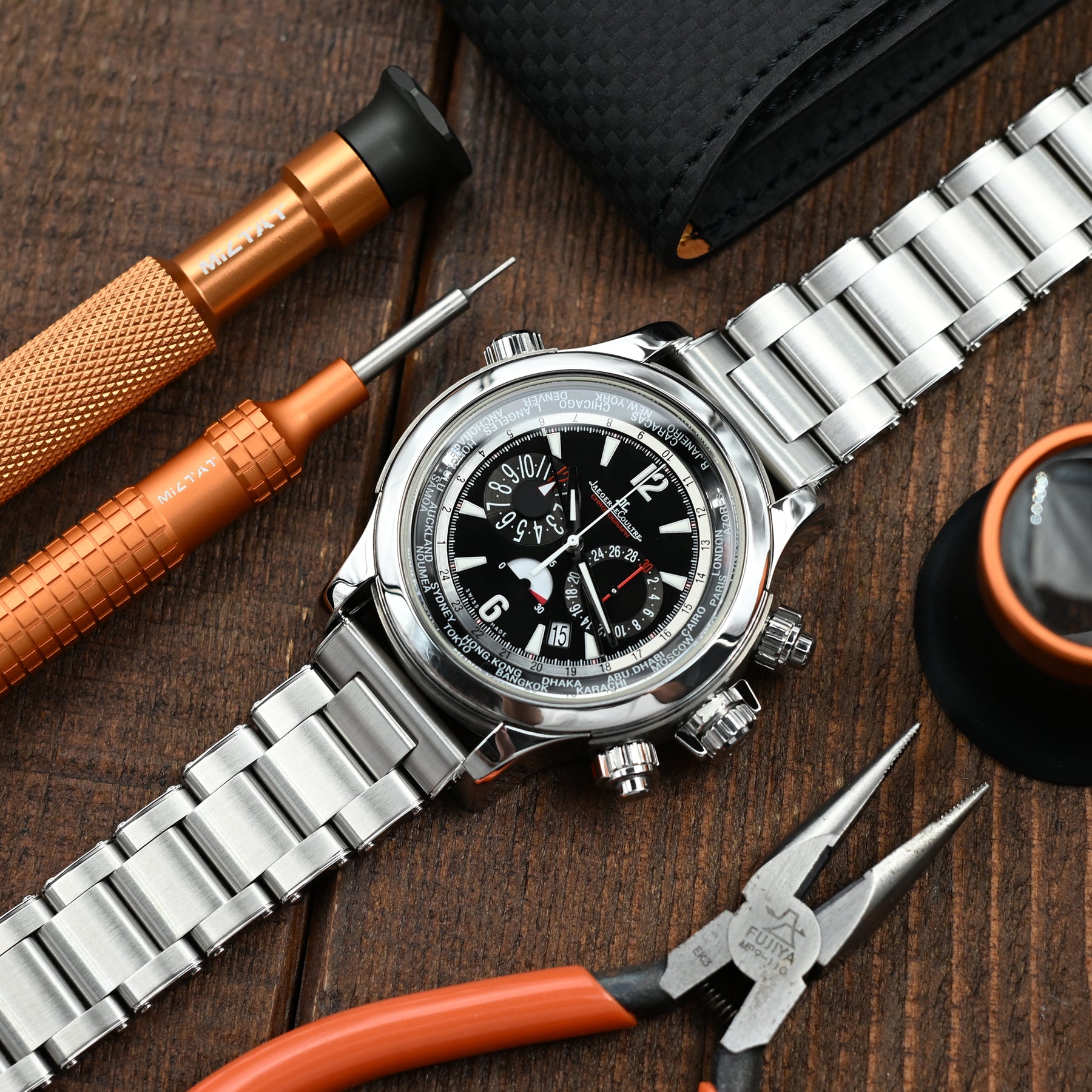 Straight End 20mm 22mm Metabind II QR Watch Bands | Strapcode