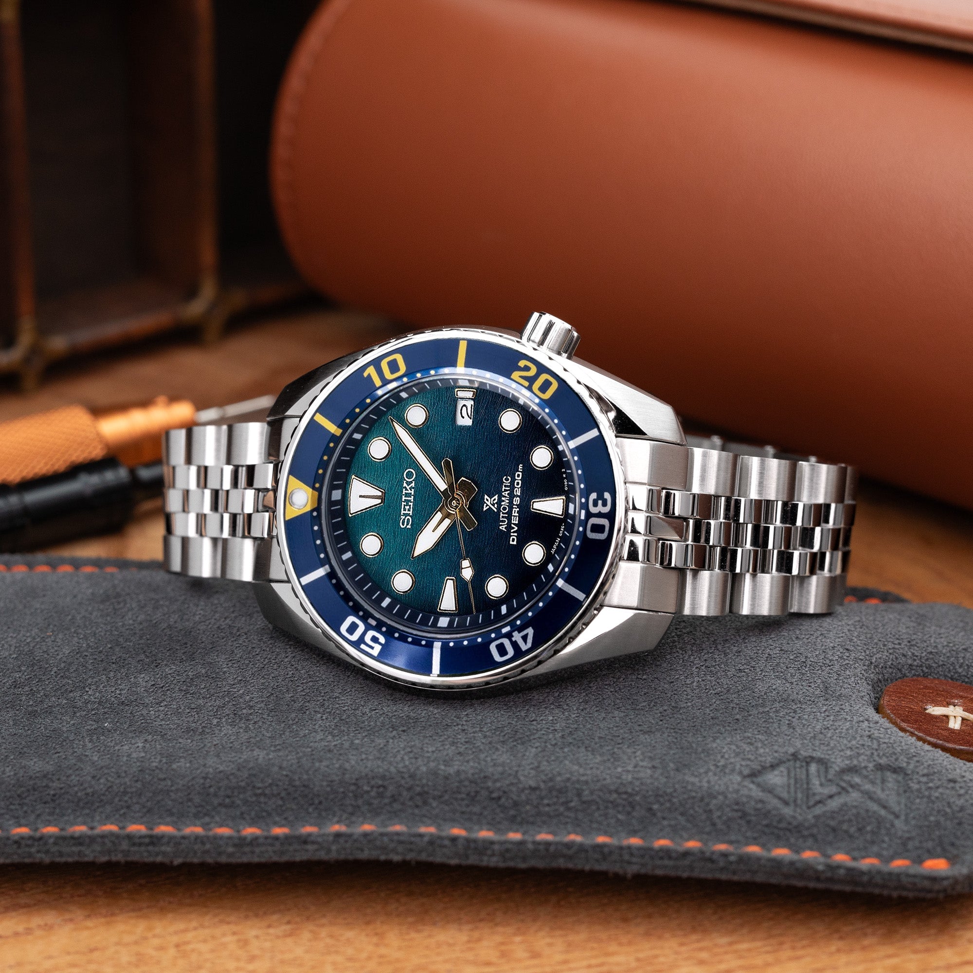 Seiko Sumo Curved End Replacement Bands | Strapcode