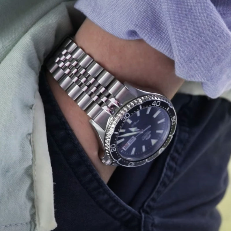 Orient Kamasu Curved End Replacement Watch Bracelets | Strapcode