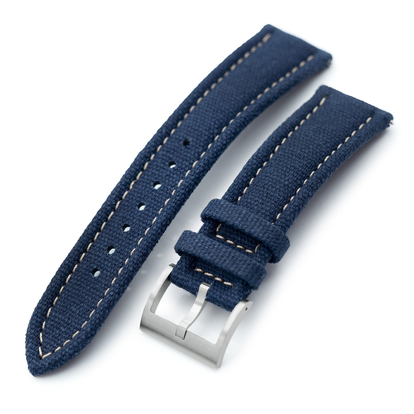 Aviator Canvas Quick Release Watch Band | Military-Style | Strapcode