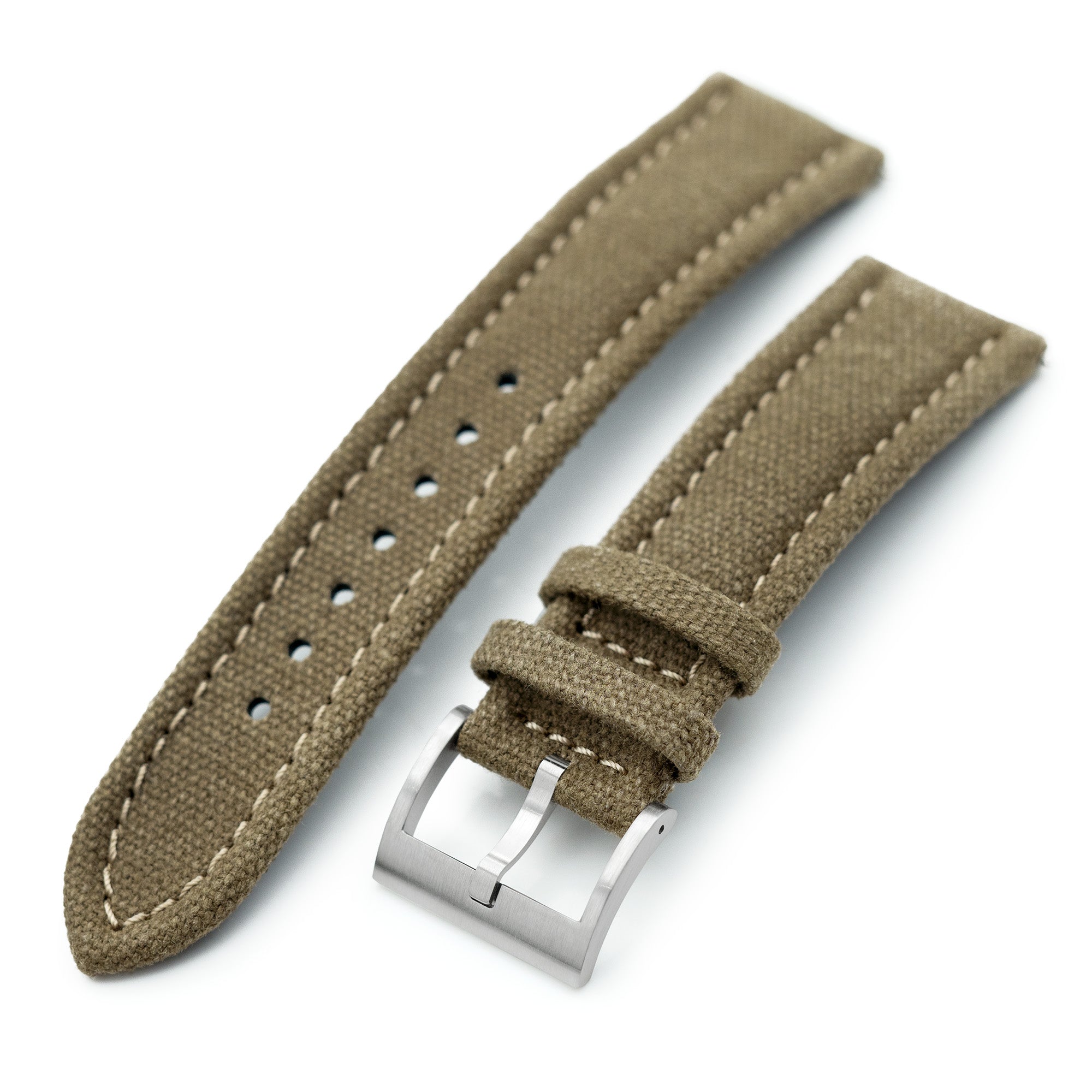 Aviator Canvas Quick Release Watch Band | Military-Style | Strapcode