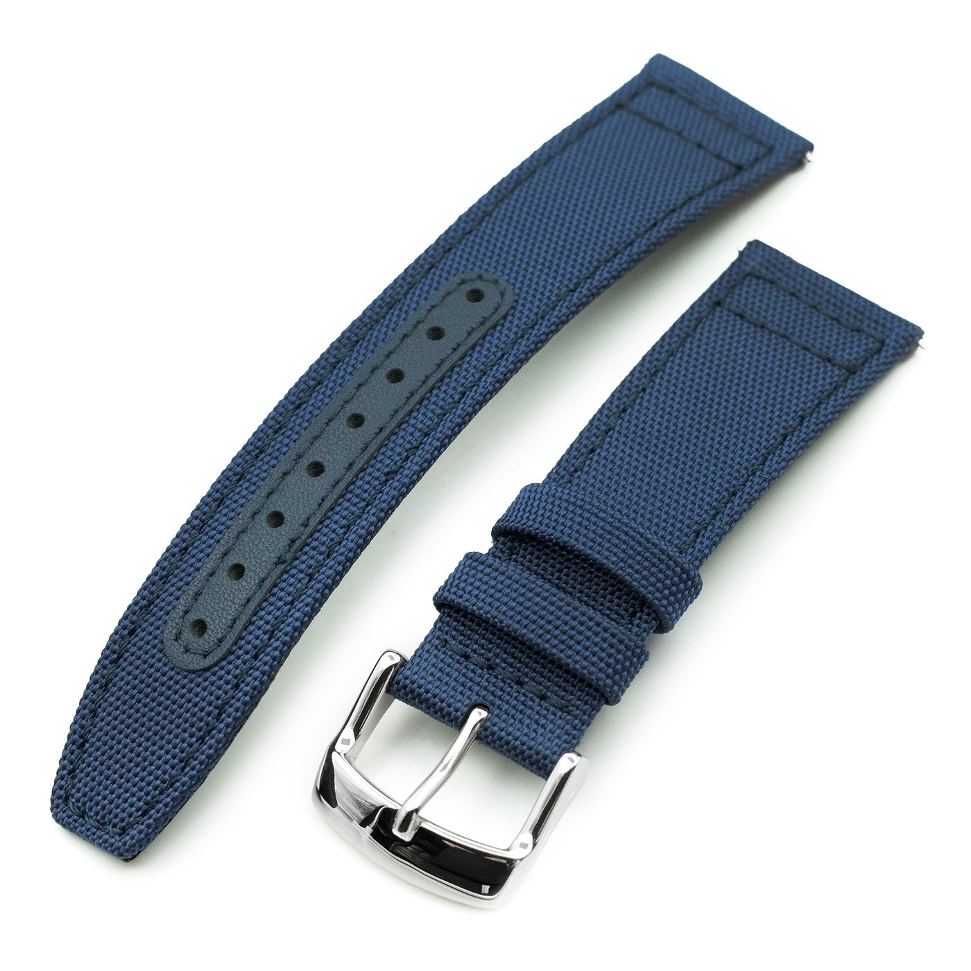 19mm, 20mm, 23mm, Blue, Military Style, N9B049, Polished, Quick Release ...