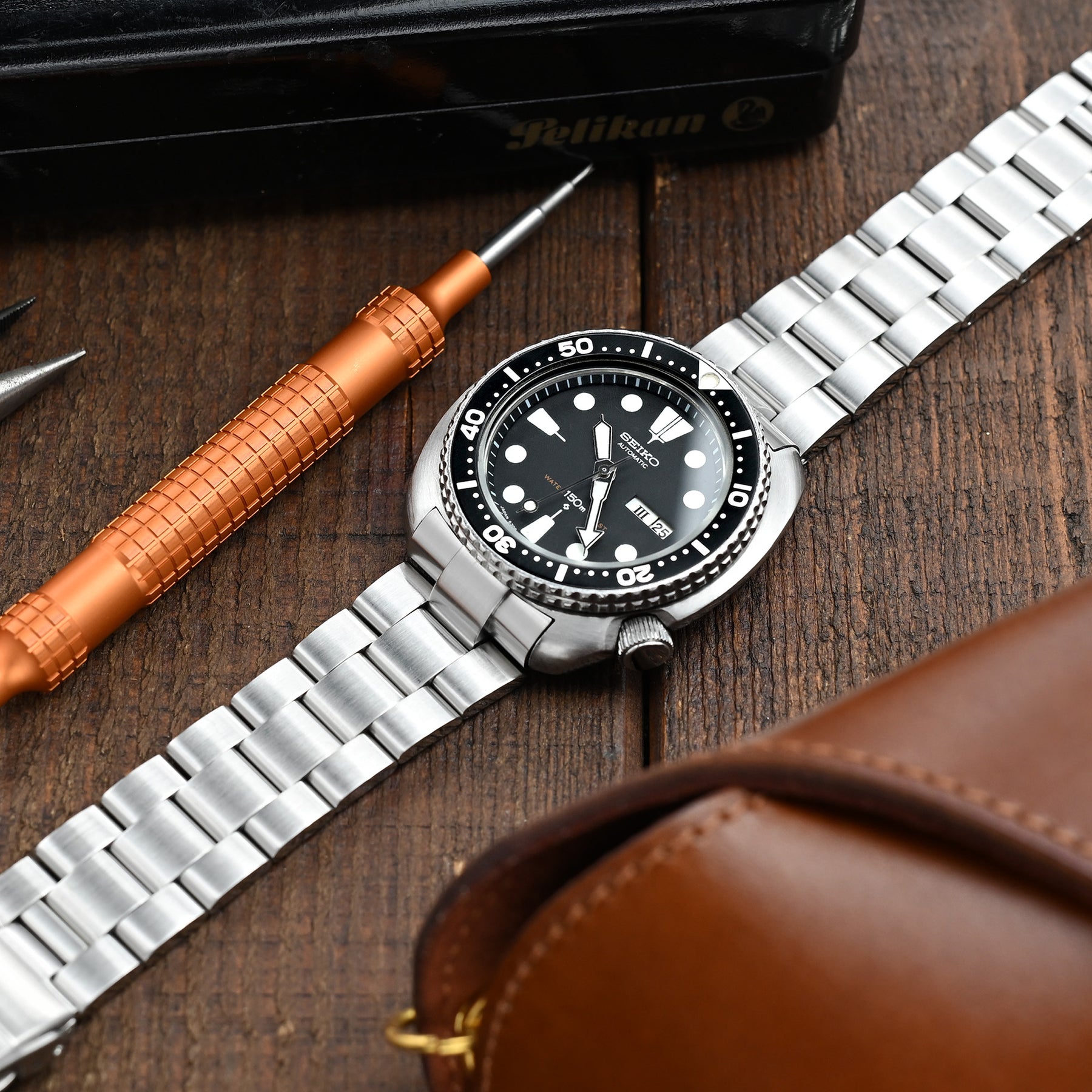 Seiko Mod 6309-7040 6309-7049 Curved End O Boyer Bracelet | Strapcode