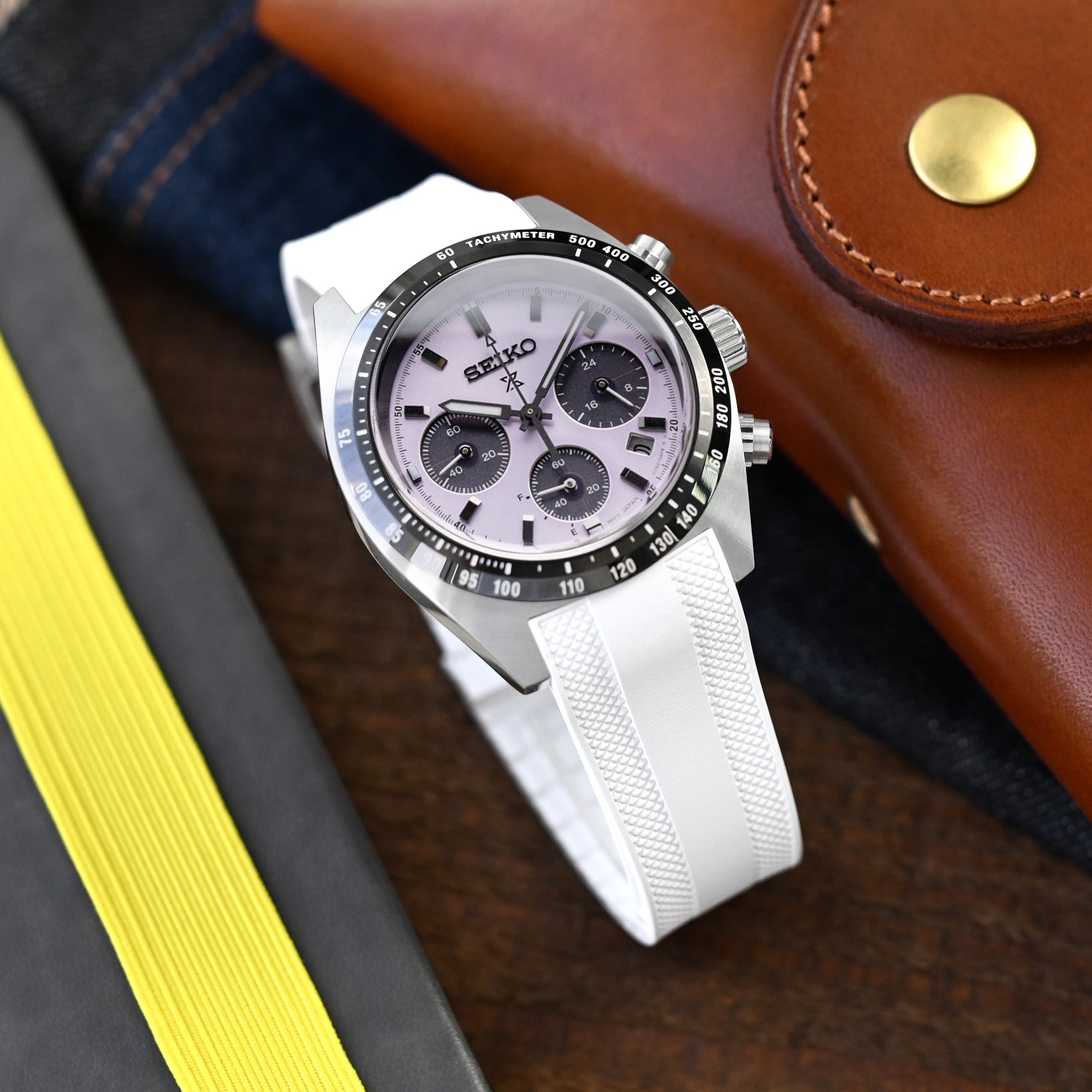 for Seiko Speedtimer SSC813 | Strapcode