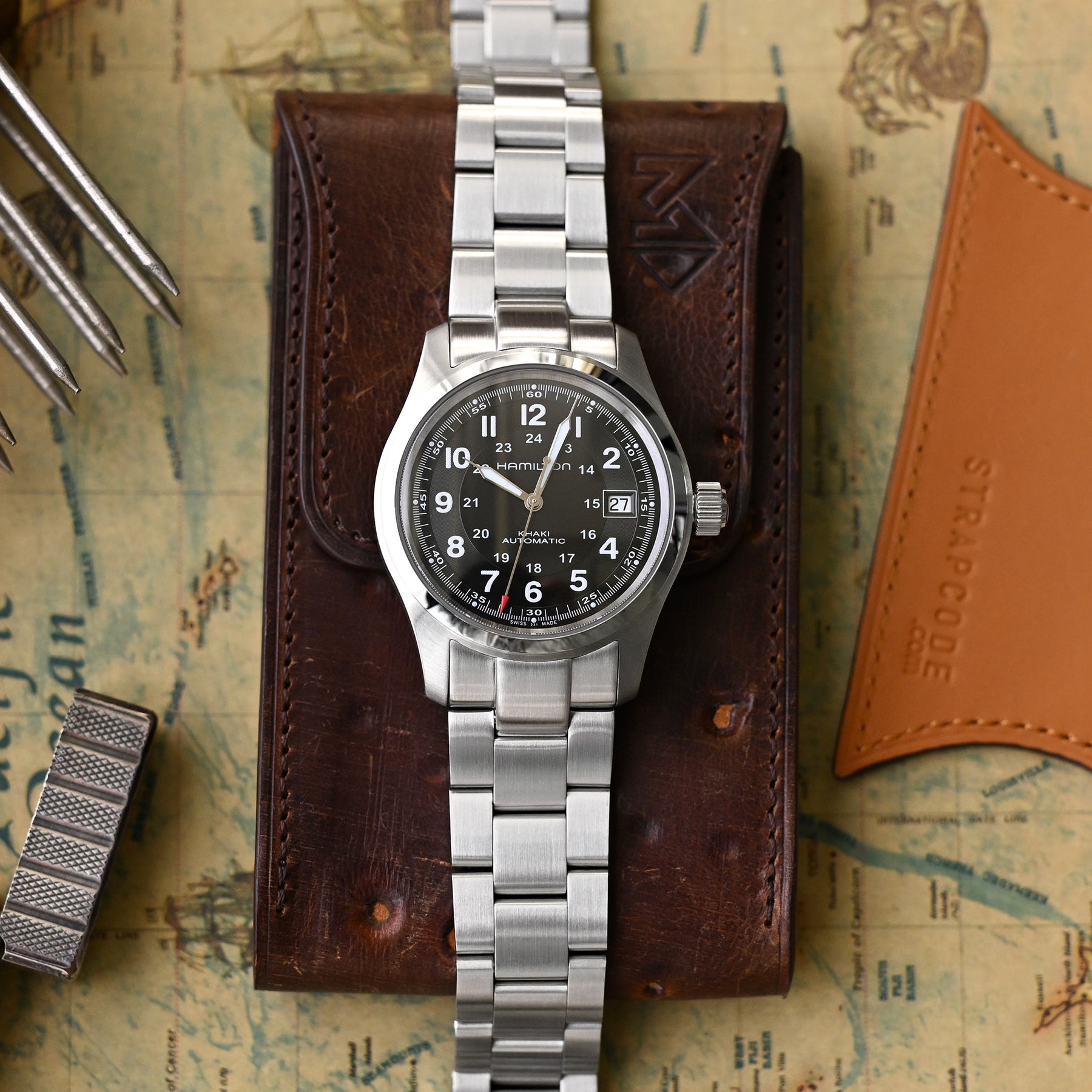 Seiko Alpinist SARB017 Stainless steel Band Super-O Boyer| Strapcode