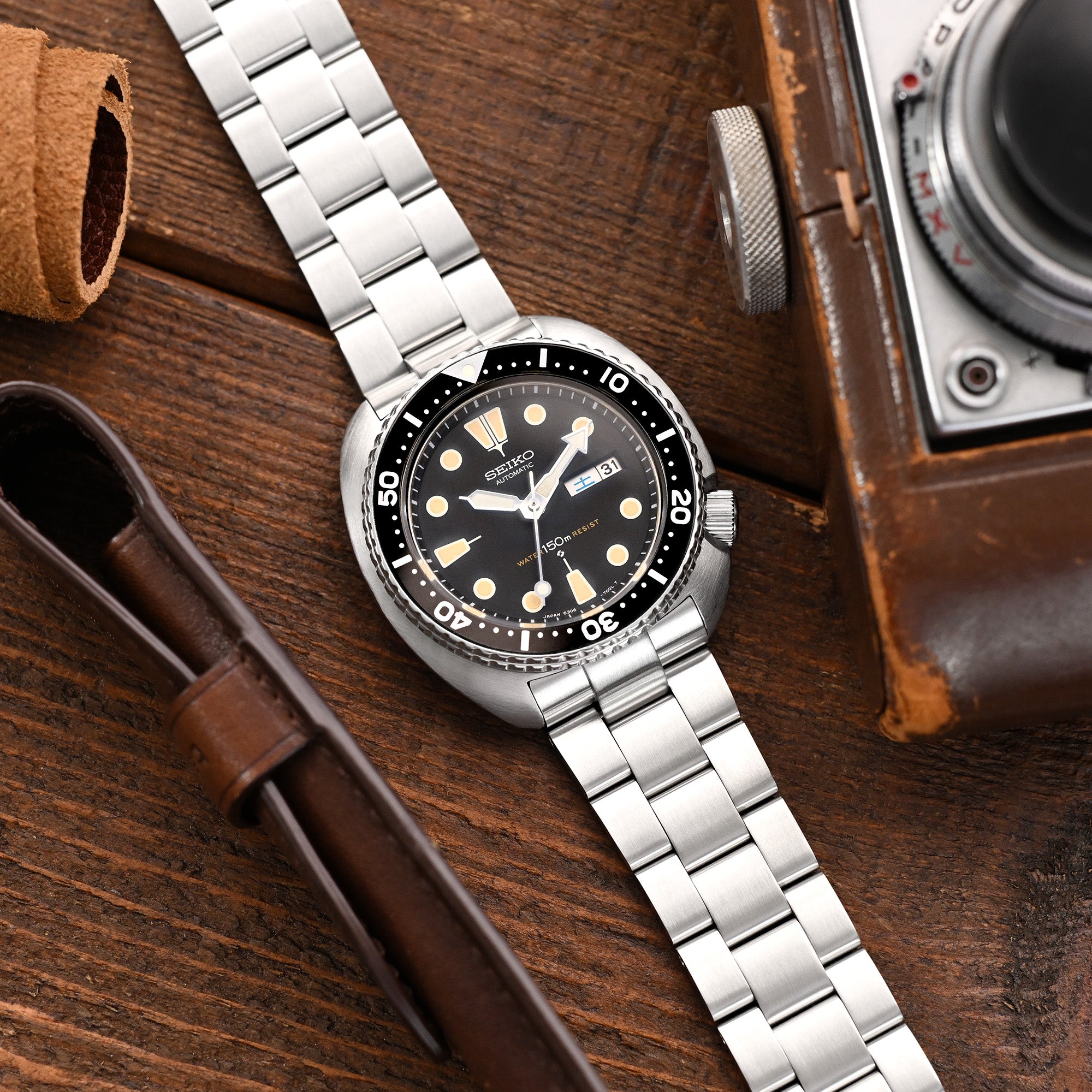 Seiko Mod 6309-7040 6309-7049 Curved End O Boyer Bracelet | Strapcode