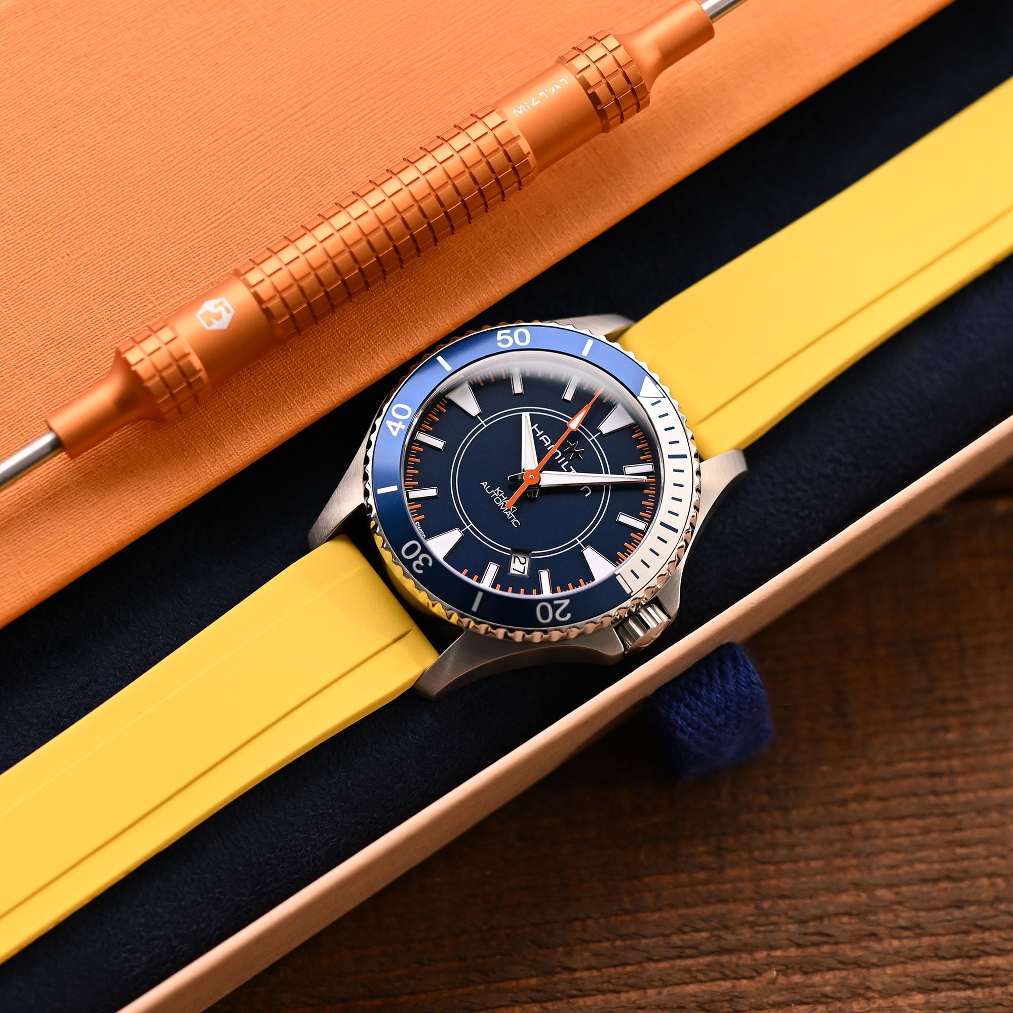 Quick Release FKM Rubber Watch Straps - NO tool | Strapcode