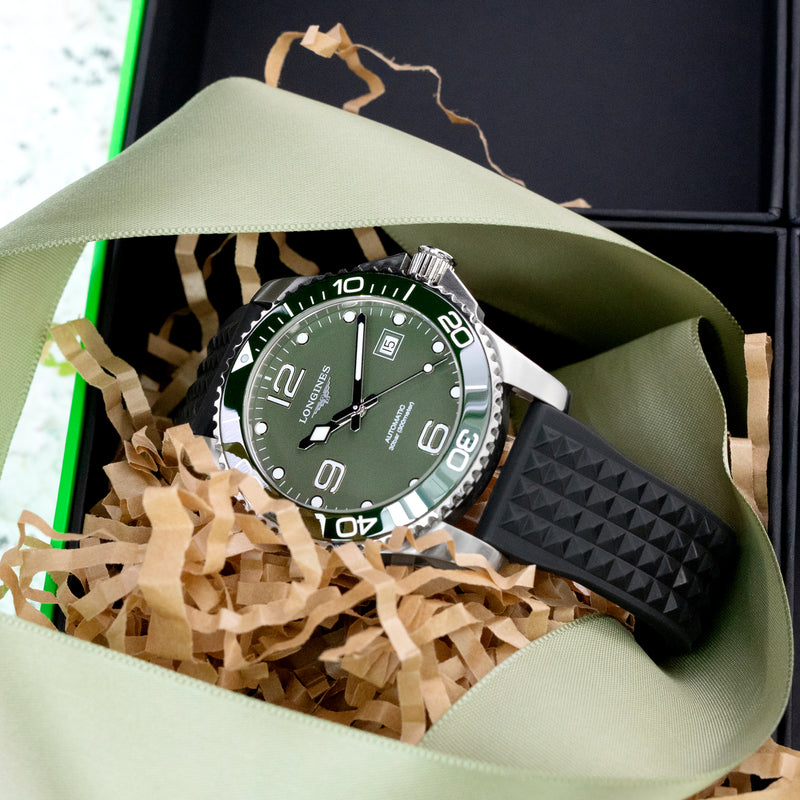 Waffle Watch Band 19mm to 22mm Chaffle FKM Rubber Strap | Strapcode