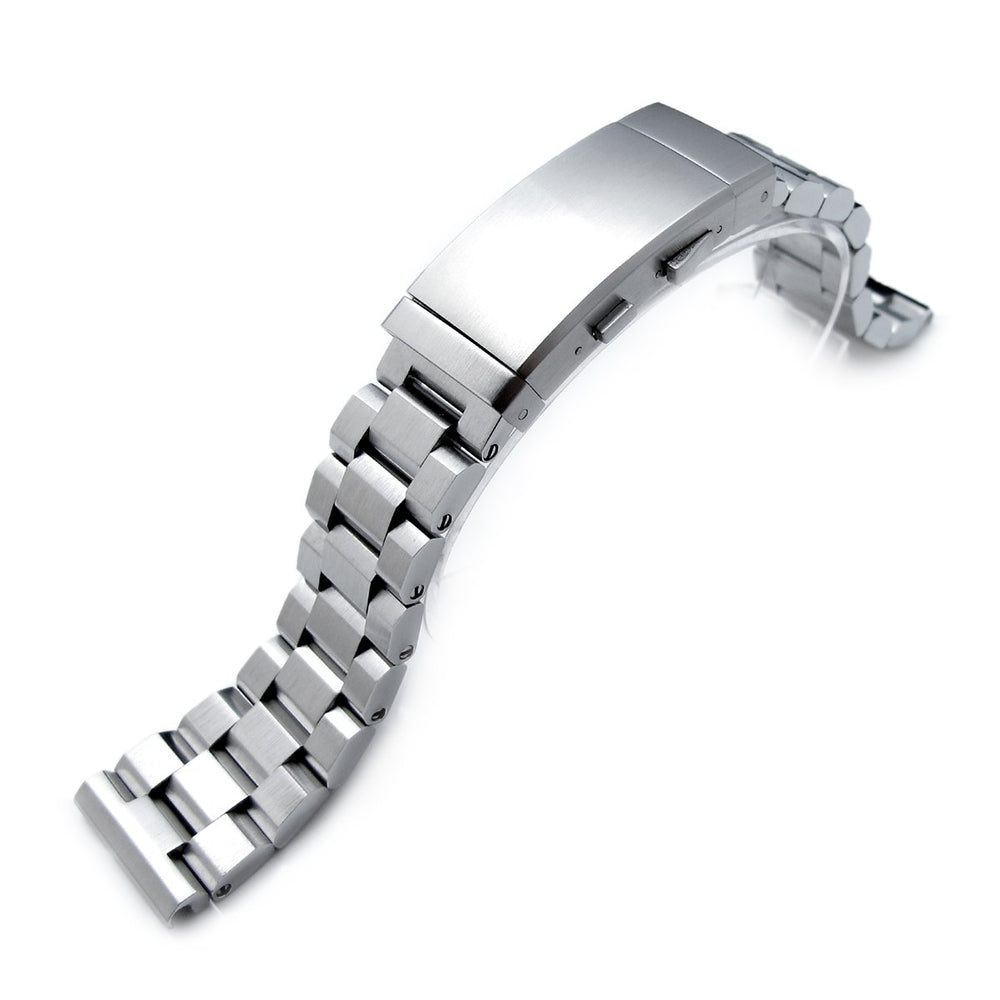 22mm Hexad Stainless Steel Watch Band Straight End | StrapCode - Strapcode