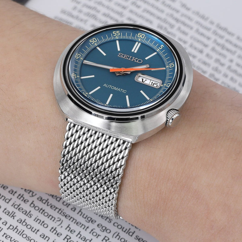 20mm, 22mm Tapered Milanese Wire Mesh Band, Polished - Strapcode