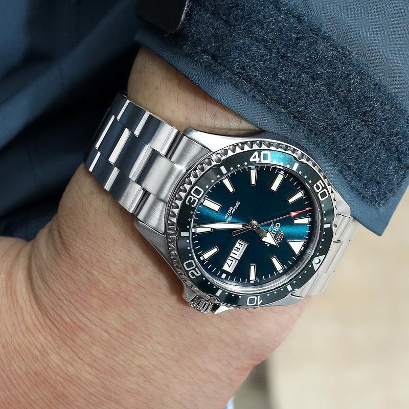 Orient Kamasu Curved End Replacement Watch Bracelets | Strapcode