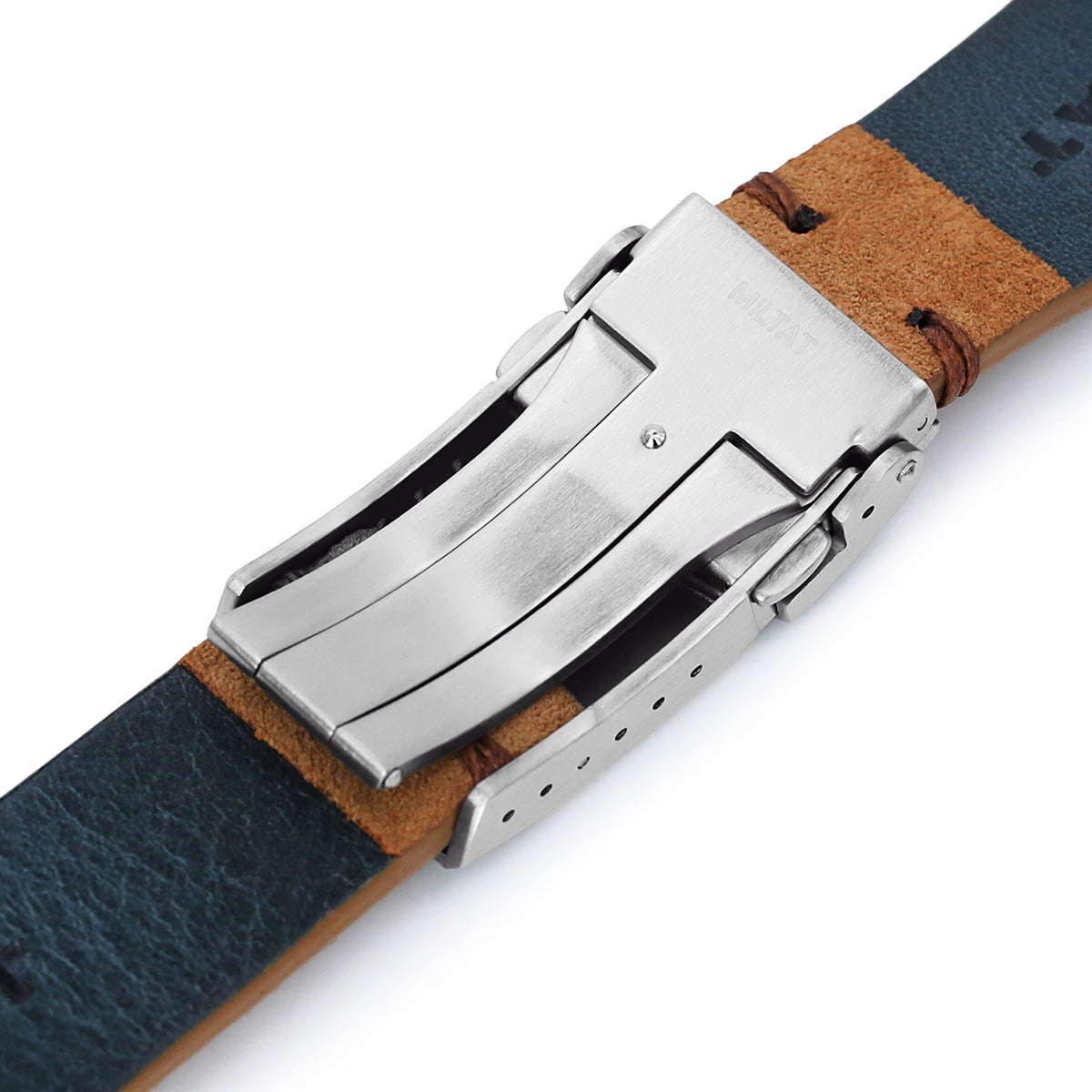 Leather watch clasp store