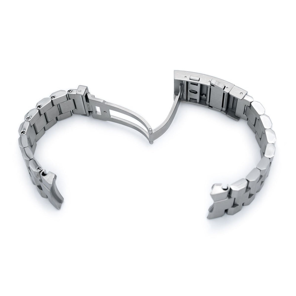 22mm Hexad Stainless Steel Band for Seiko Samurai SRPB51 | StrapCode