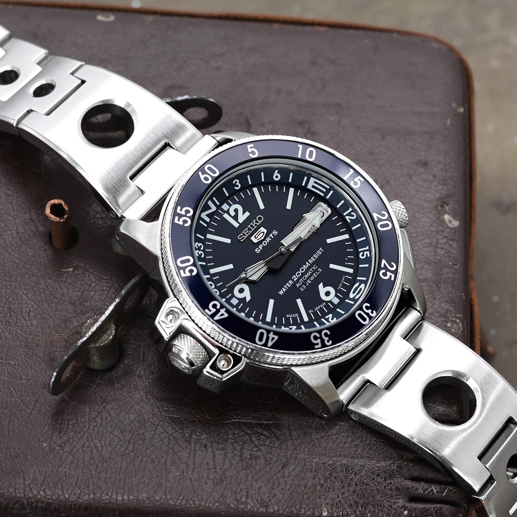 Straight End 22mm Rollball Bracelet | Strapcode