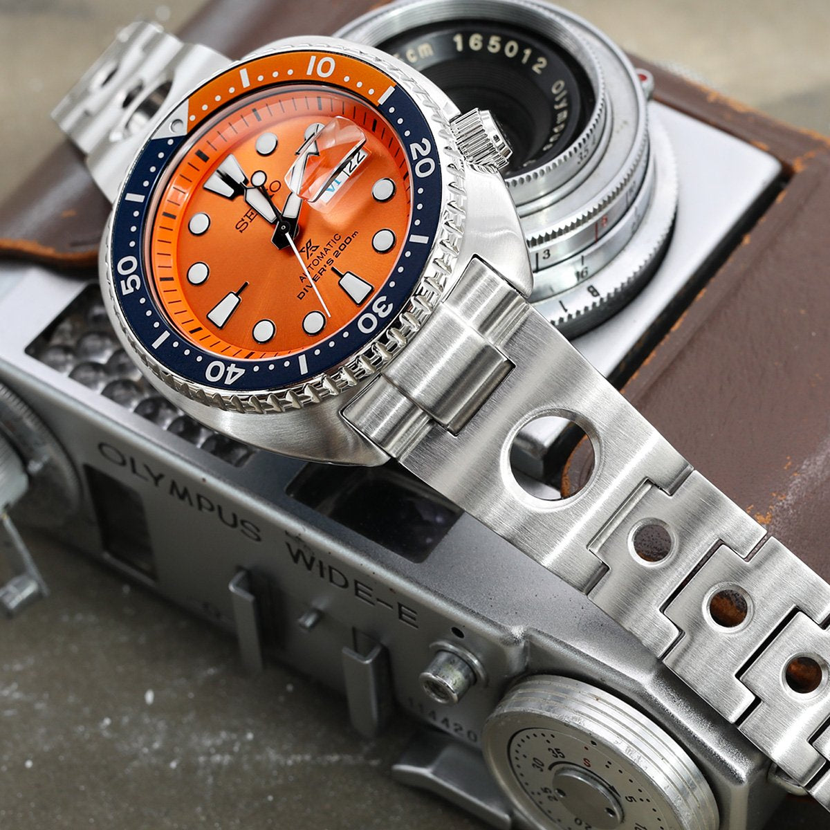 Seiko Mods New Turtle SRP777 Rollball Curved End Watch Band| Strapcode