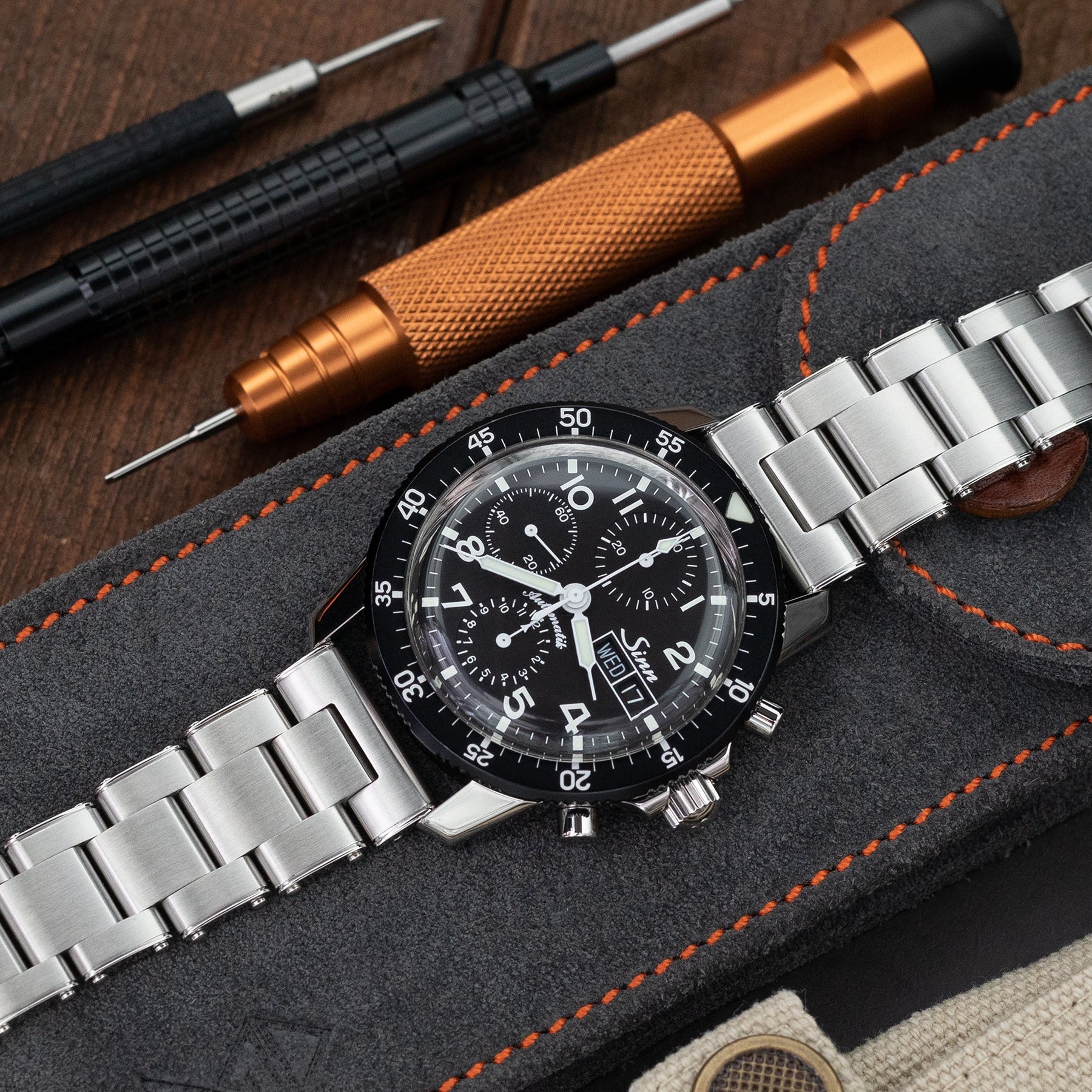 Straight End 20mm 22mm Metabind II QR Watch Bands | Strapcode