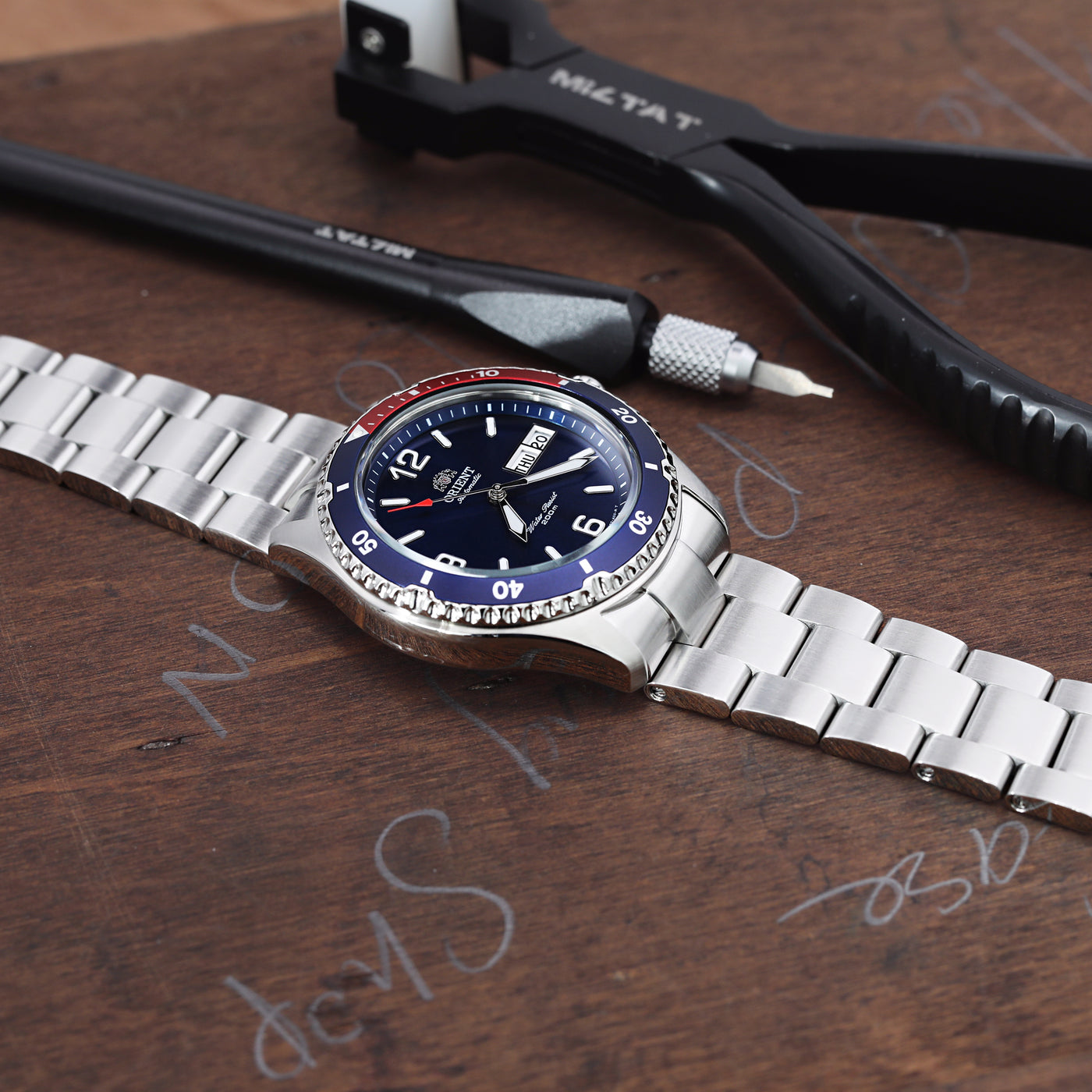 Orient Mako II Ray II Curved End O Boyer Bracelet | Strapcode