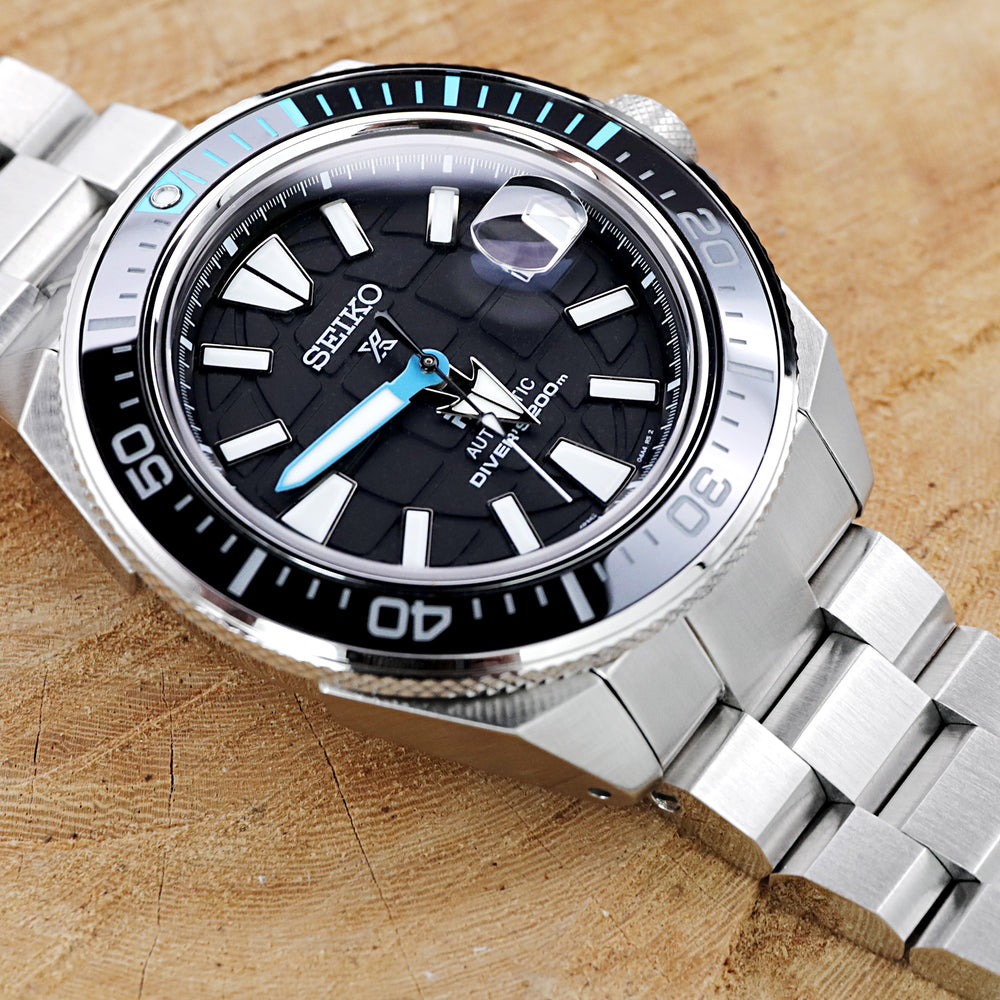 Seiko King Samurai SRPE33 Curved End Hexad Watch Bands | Strapcode